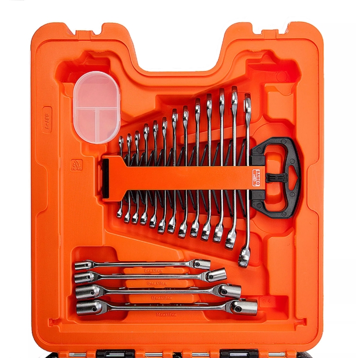 Bahco S87+7 Pipenøkkel sett 1/4" og 1/2" - 94 deler | Prohandel AS