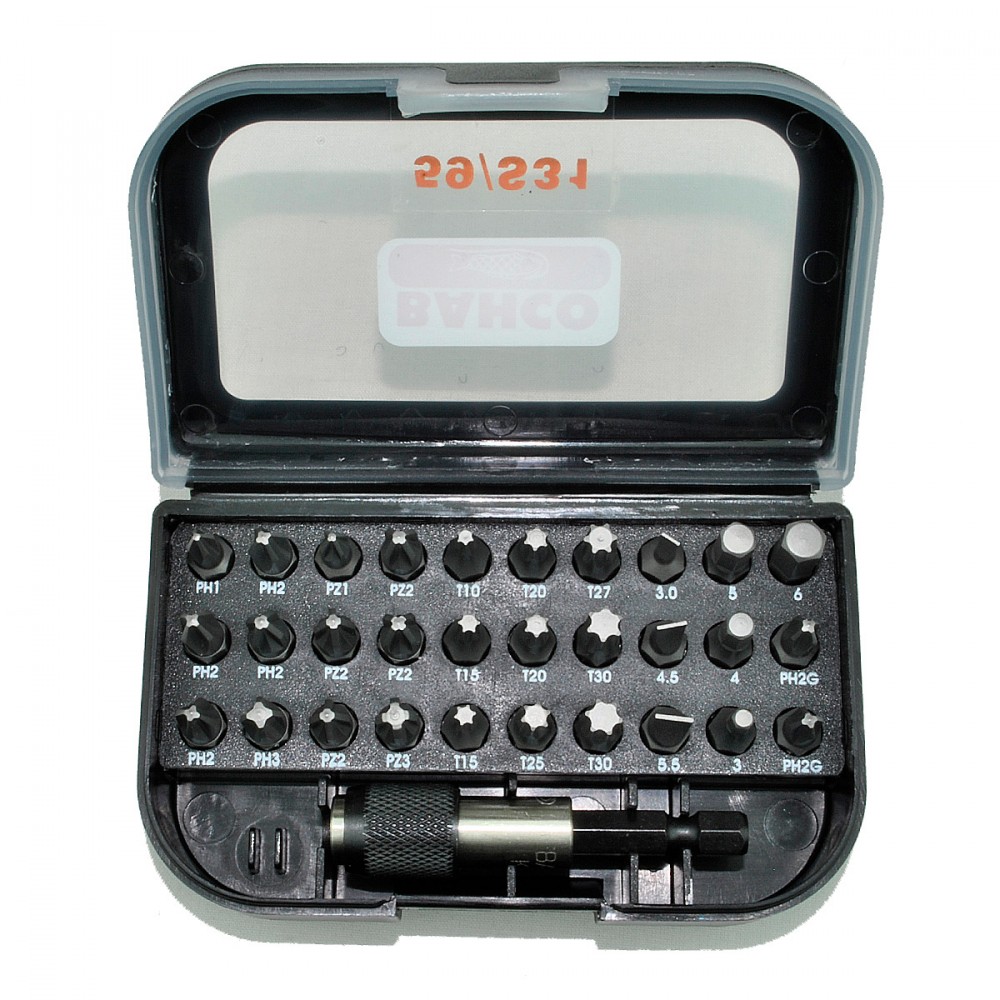 Bahco 59/S31 31pc Bit Set PH / PZ /TX | Prohandel AS